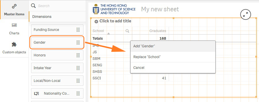 Create a table / chart | PAIR Portal - The Hong Kong University of ...